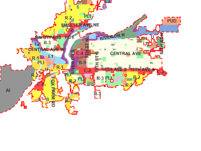 Interactive Zoning Map | City of Great Falls Montana